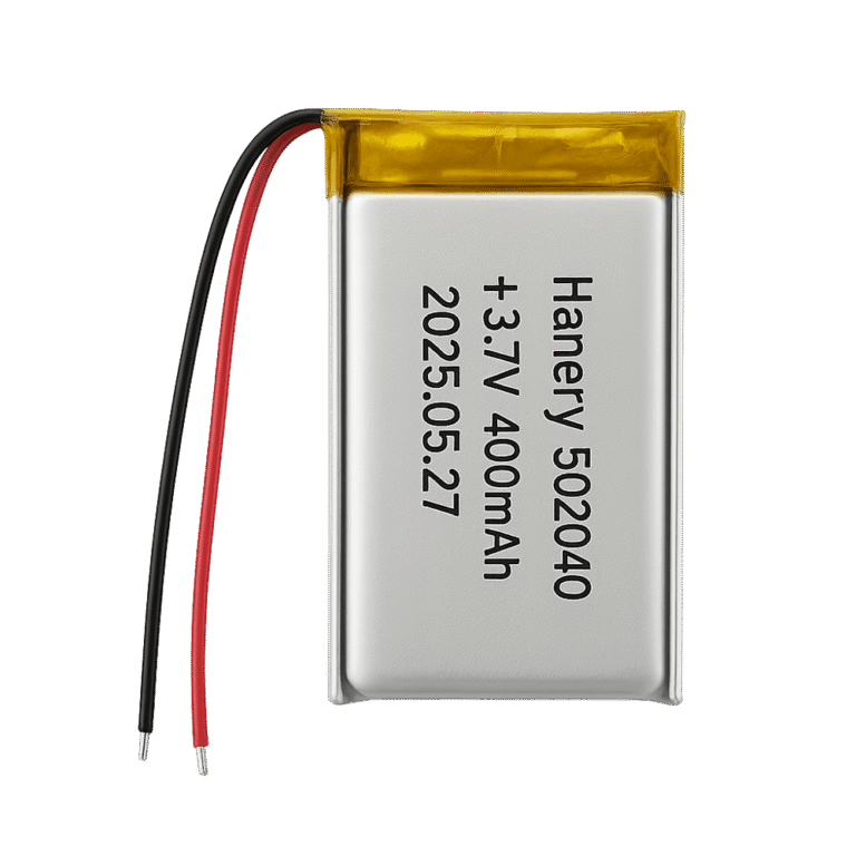 Custom Manufacturing 3.7V 2040 Series Li-Po Batteries - Hanery